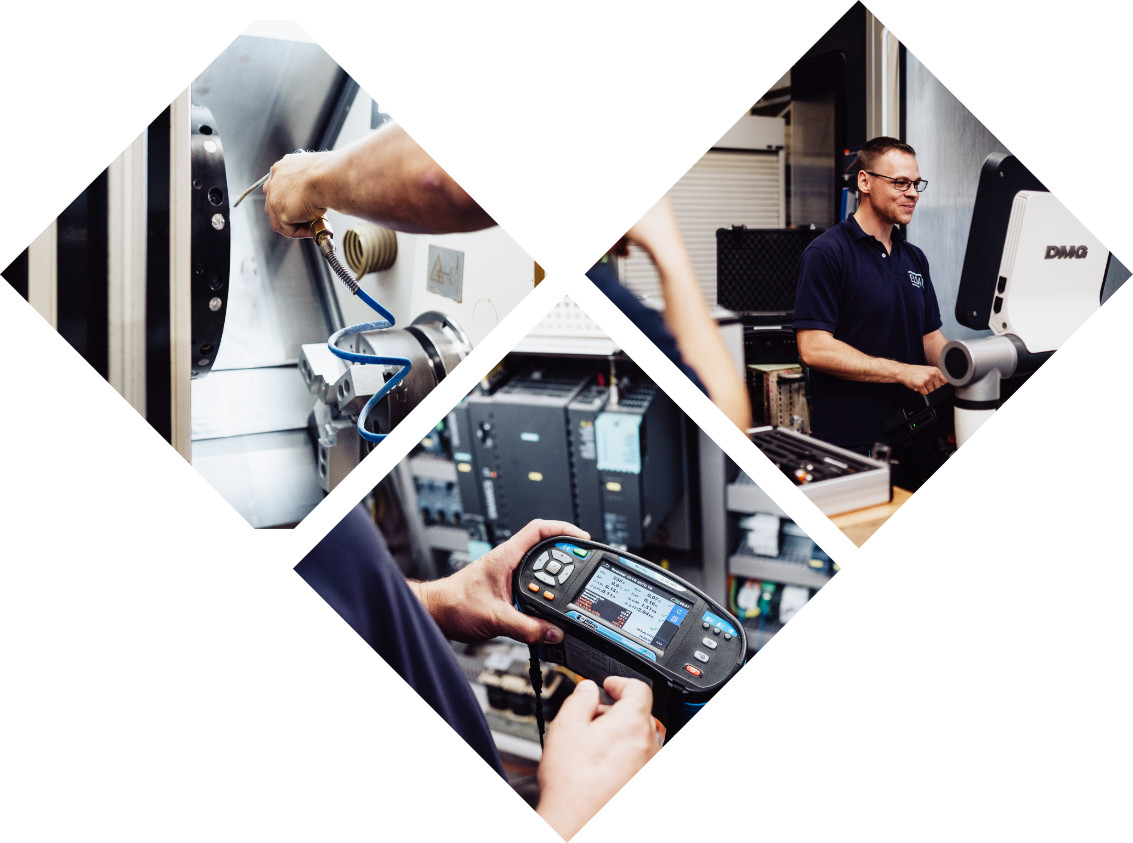 DMG Mori professioneller CNC Service & Reparatur